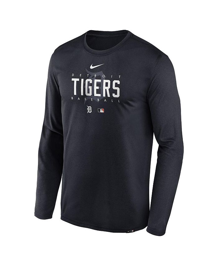 Nike Men's Navy Detroit Tigers Authentic Collection Team Logo Legend ...