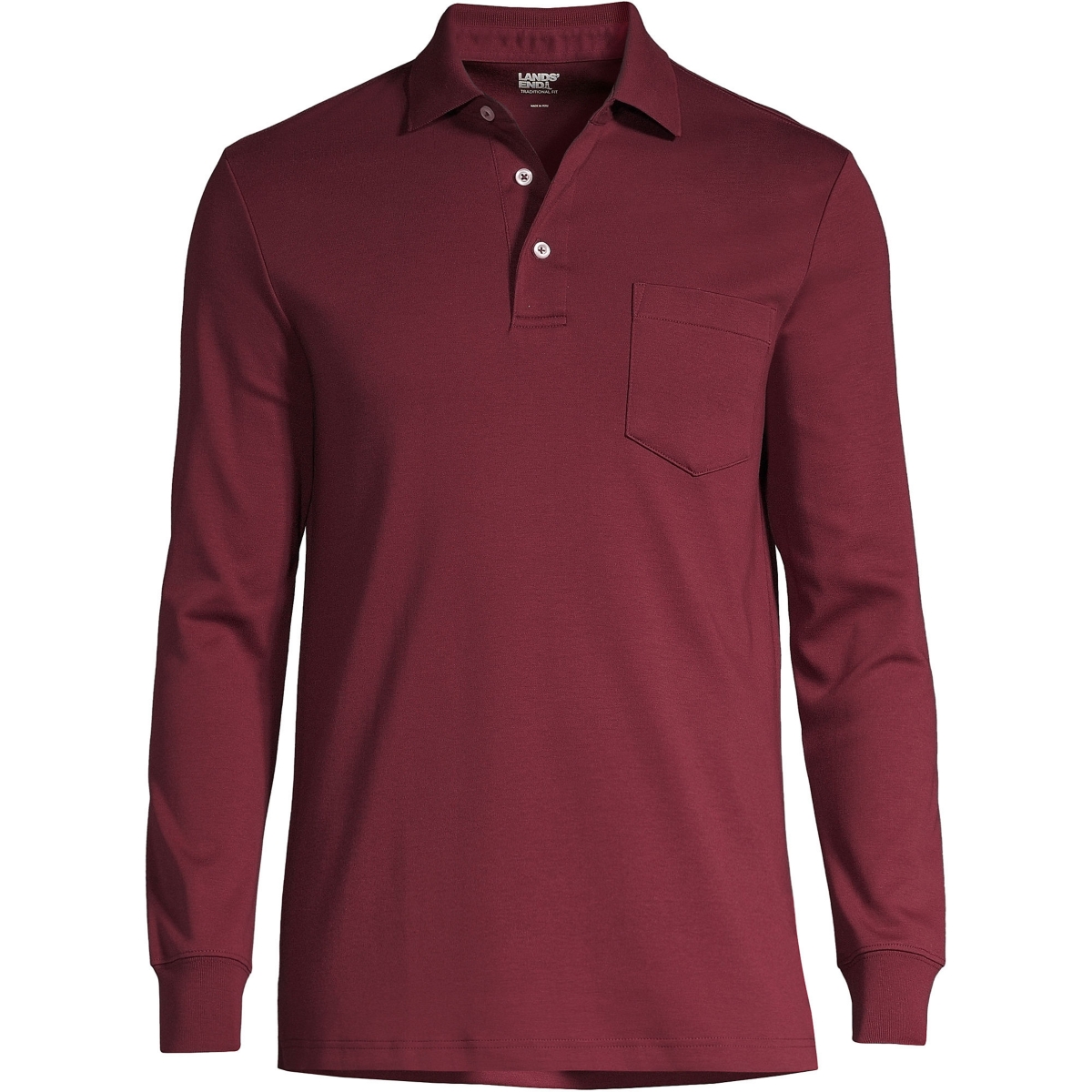 Click here for Lands End Mens Long Sleeve Cotton Supima Polo Shir... prices