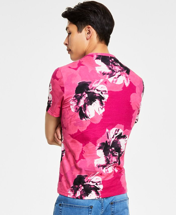 I N C International Concepts Mens Arden Garden Regular Fit Floral