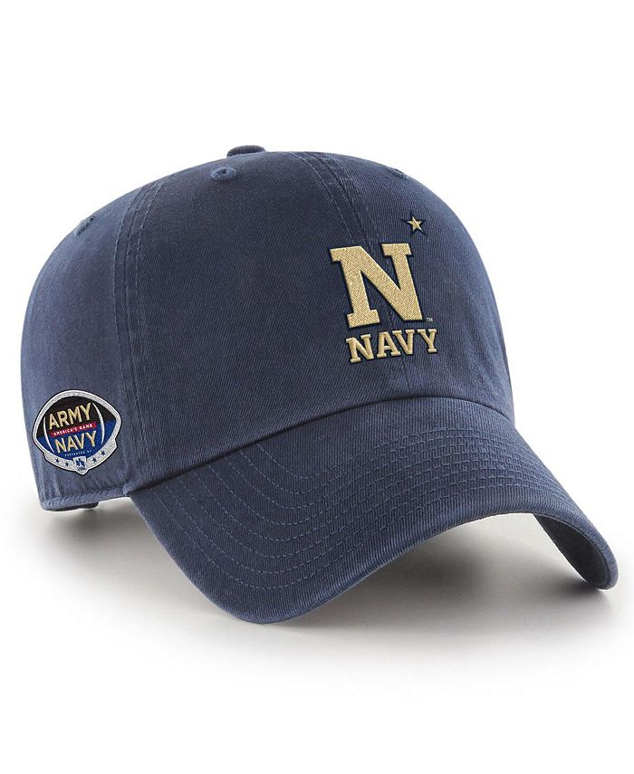 '47 Brand Men's Navy Navy Midshipmen Clean Up Adjustable Hat - Macy's