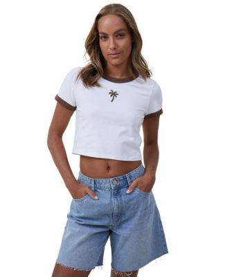 COTTON ON Women's Micro Fit Graphic T-shirt - Macy's