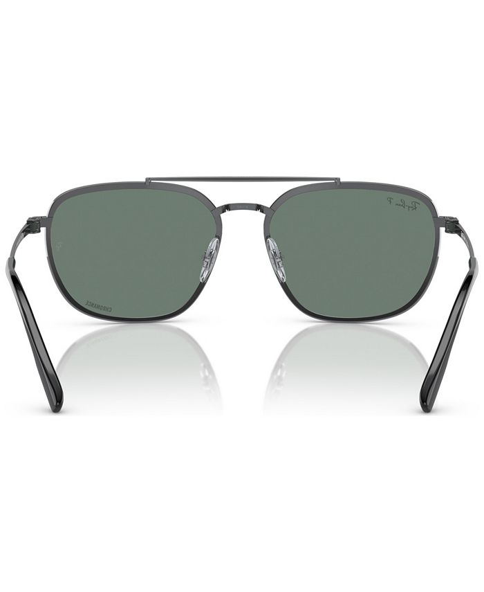 Ray-Ban Men's Polarized Sunglasses, RB3708 Chromance - Macy's