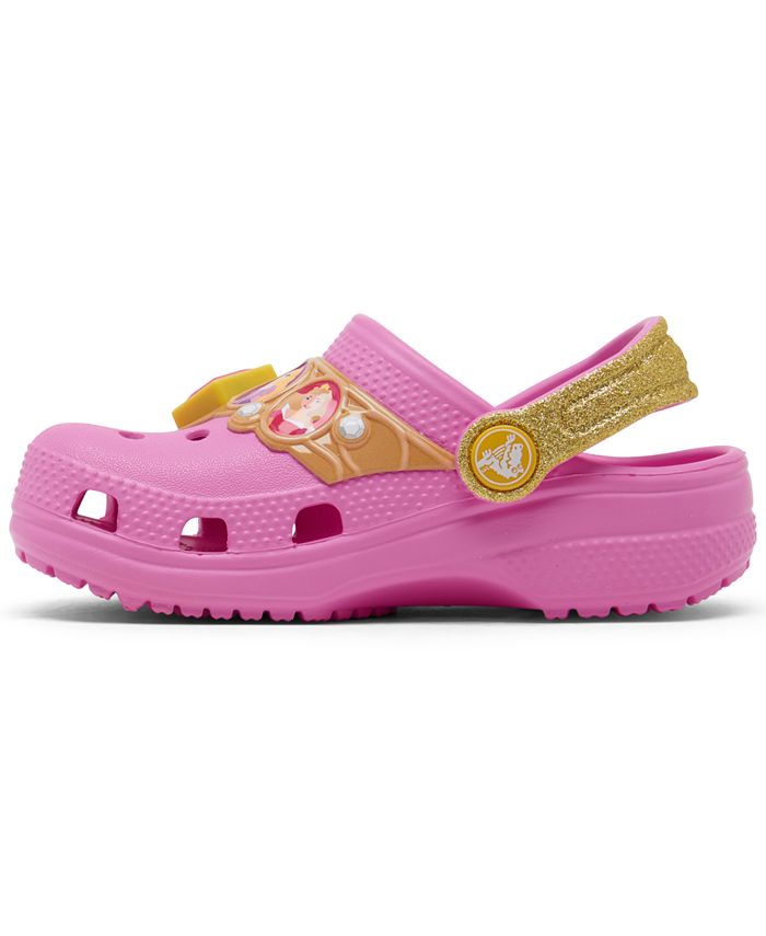 Crocs Toddler Girls Classic Disney Princess Light-Up Classic Clogs from ...
