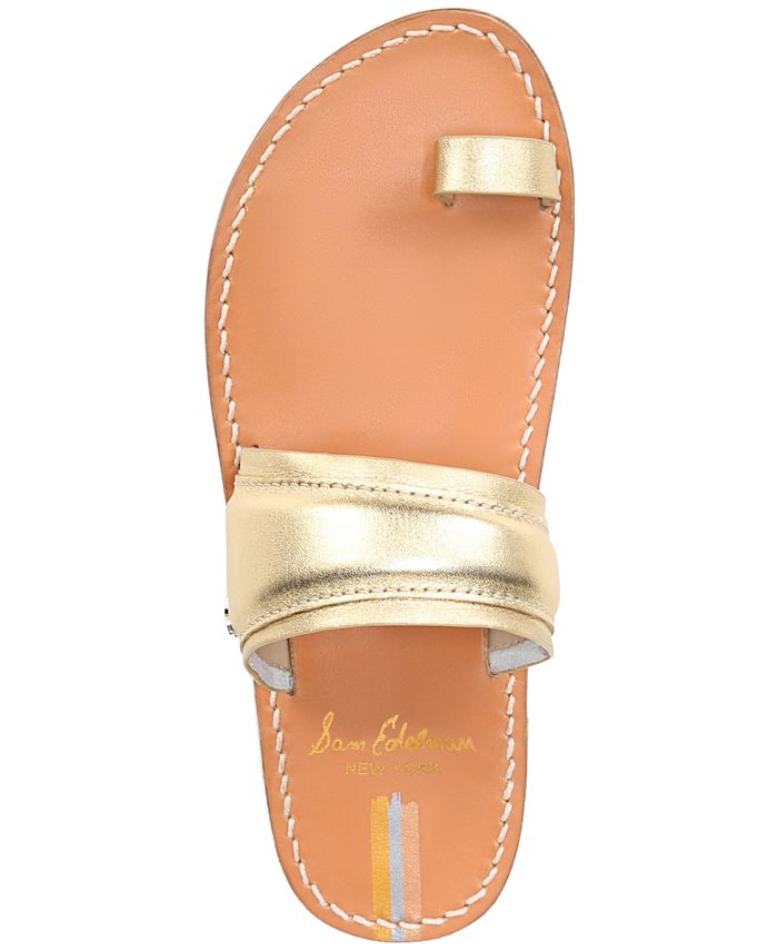 Sam Edelman Margit Slip-On Toe-Ring Flat Sandals & Reviews - Sandals ...