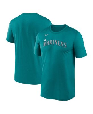 Men's Nike Aqua Seattle Mariners New Legend Wordmark T-shirt - Macy's
