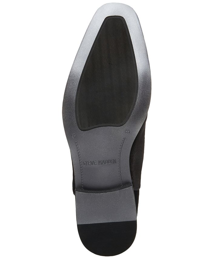 Steve Madden Men's Bennett Velvet Cap-Toe Oxford Dress Shoe - Macy's