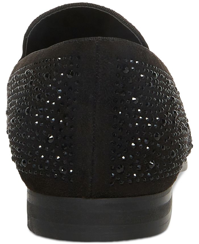 Steve Madden Men's Clayy Crystal Studded Smoking Slipper - Macy's