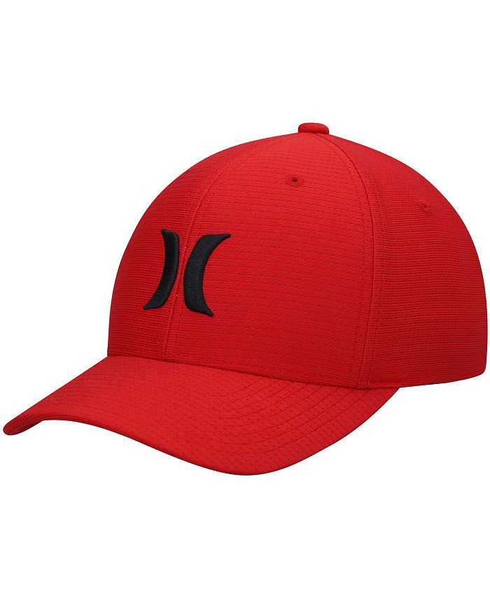 Hurley Men's Red H2O-Dri Pismo Flex Fit Hat - Macy's