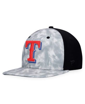 Men's Majestic Gray Texas Rangers Smoke Dye Snapback Hat - Macy's