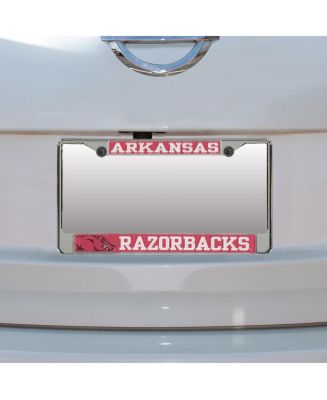 Arkansas Razorbacks Small Over Large Mega License Plate Frame - Macy's