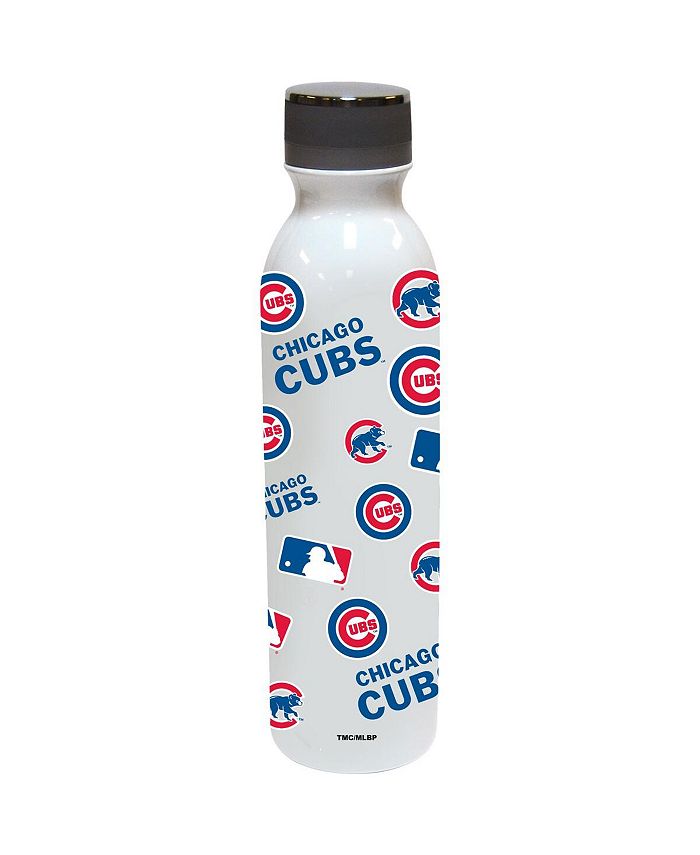 Memory Company Chicago Cubs 22 Oz Powder-Coated Full Wrap Water Bottle ...