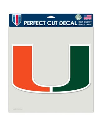 Miami Hurricanes Wincraft 8'' x 8'' Color Car Decal - Macy's