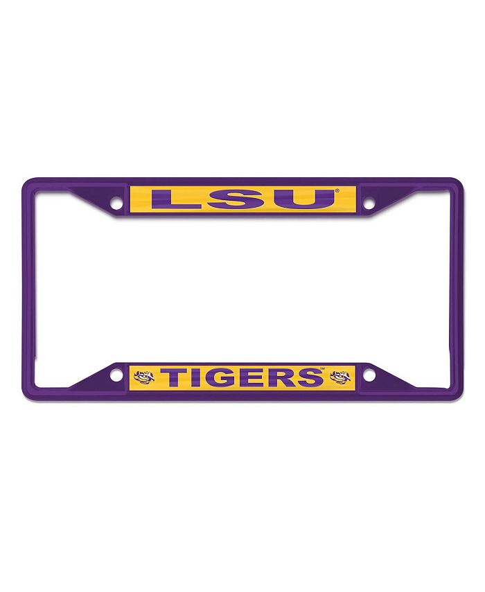 Wincraft LSU Tigers Chrome Color License Plate Frame - Macy's