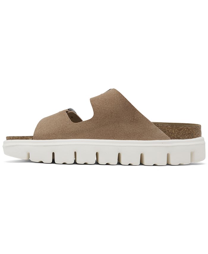Birkenstock Women's Arizona Chunky Suede Leather Platform Sandals from ...