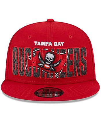 New Era Men's Red Tampa Bay Buccaneers 2023 NFL Draft 9FIFTY Snapback ...