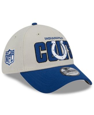 Men's New Era Stone, Royal Indianapolis Colts 2023 NFL Draft 39THIRTY ...