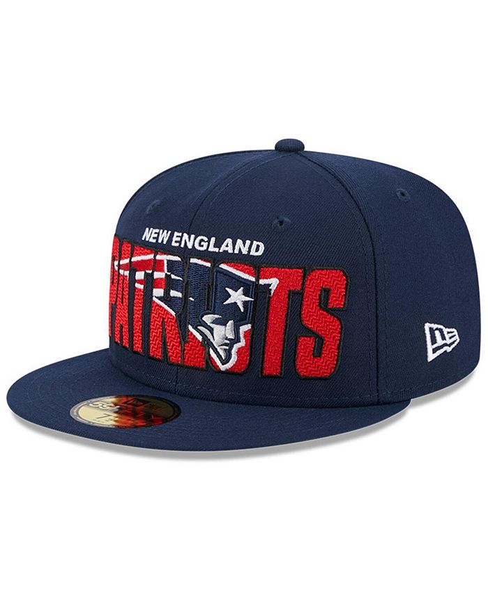 New Era Men's Navy New England Patriots 2023 NFL Draft 59FIFTY Fitted ...