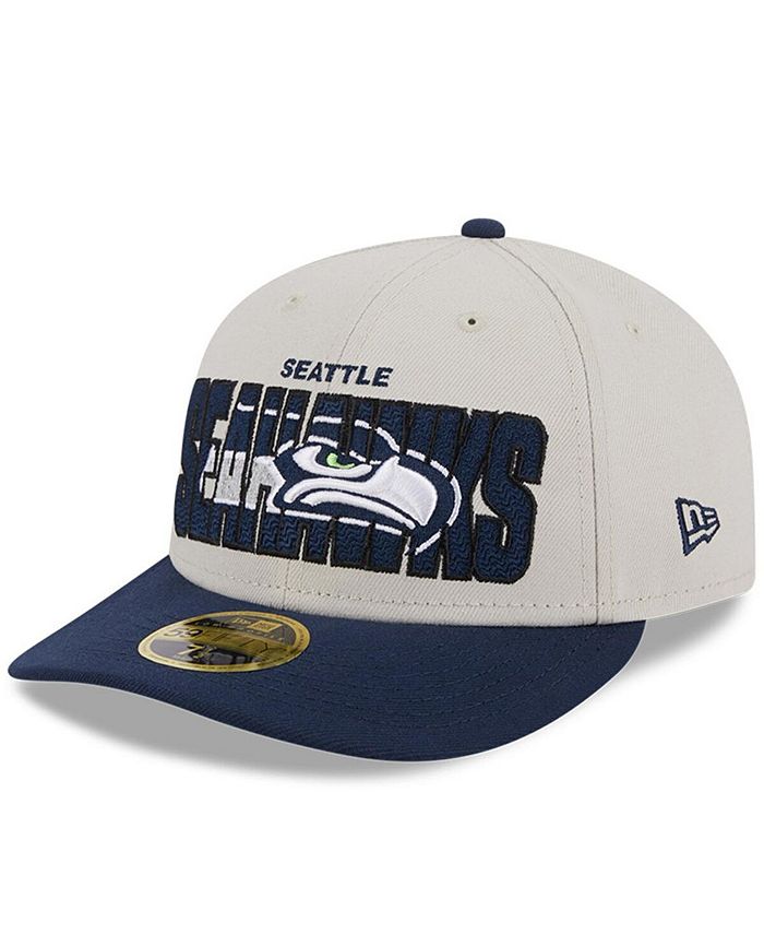 New Era Men's Stone, College Navy Seattle Seahawks 2023 NFL Draft Low ...