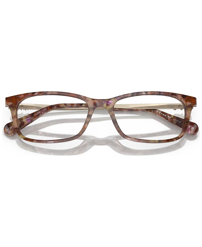 COACH Women's Rectangle Eyeglasses, HC6110 52 - Macy's