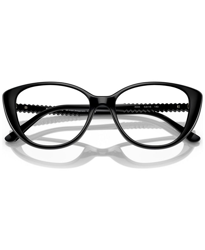 Michael Kors Women's Cat Eye Eyeglasses, MK4102U 53 - Macy's
