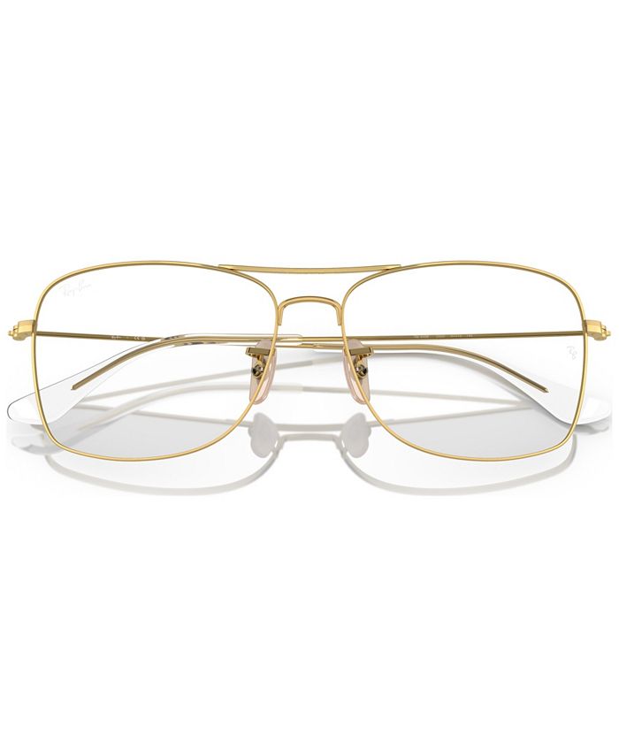 Ray-Ban Unisex Square Eyeglasses, RB6498 55 - Macy's