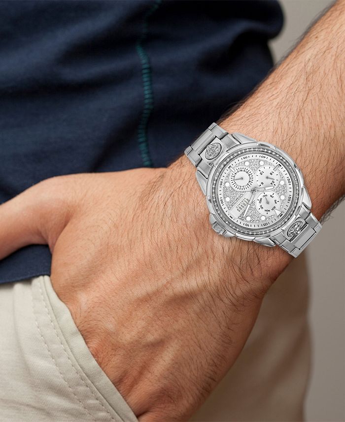 Versus Versace Versus by Versace Men's Silver-tone Stainless Steel ...