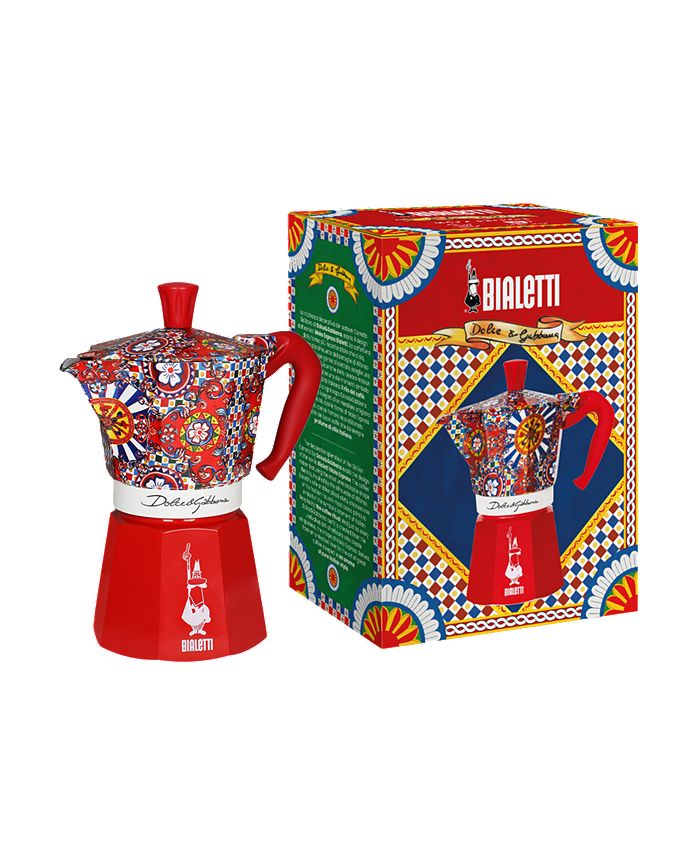 Bialetti Dolce&Gabbana Moka Machine 6-Cup Coffee Maker - Macy's