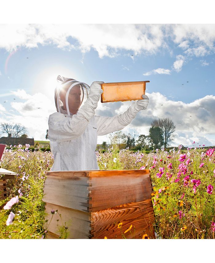 Outsunny Professional Beekeeping Suit for Men and Women, Cotton ...