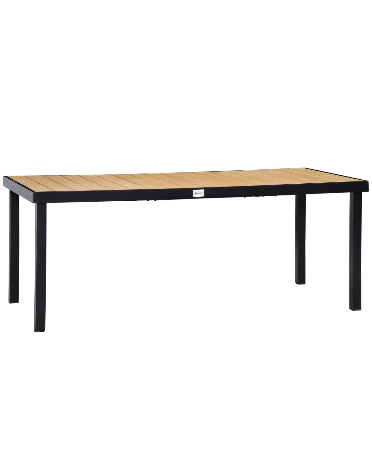 Click here for Outsunny Outdoor Dining Table for 8 Person  Rectan... prices