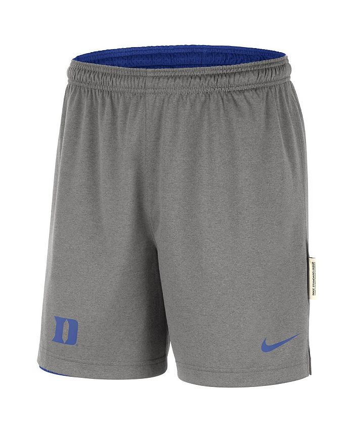 Nike Men's Royal, Gray Duke Blue Devils Reversible Performance Shorts ...