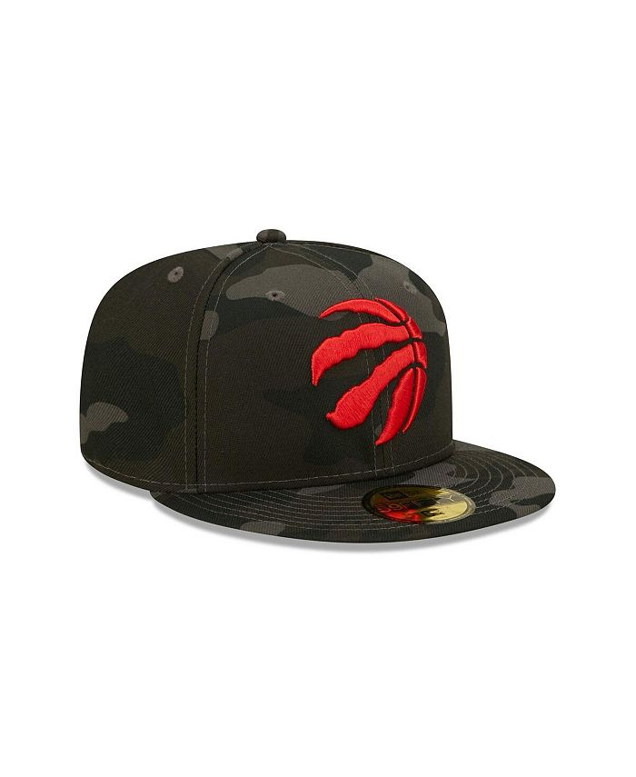 New Era Men's Black Toronto Raptors Camo 59FIFTY Fitted Hat - Macy's