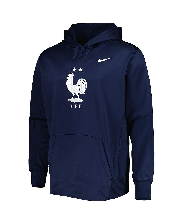 Nike Men's Navy France National Team Performance Pullover Hoodie - Macy's