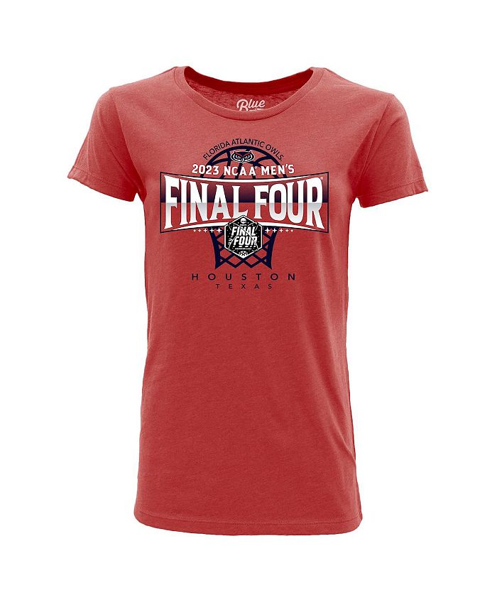 Blue 84 Women's Red FAU Owls 2023 NCAA Men's Basketball Tournament ...