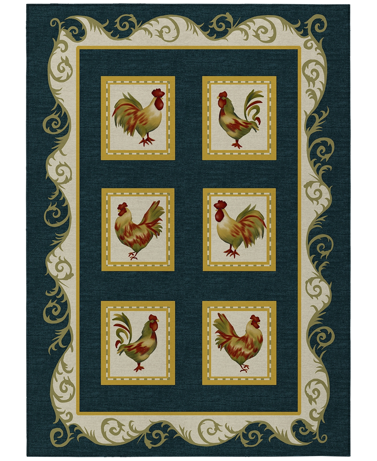 Click here for Dalyn Kendall Kitchen KE4 10 x 14 Area Rug - Black prices