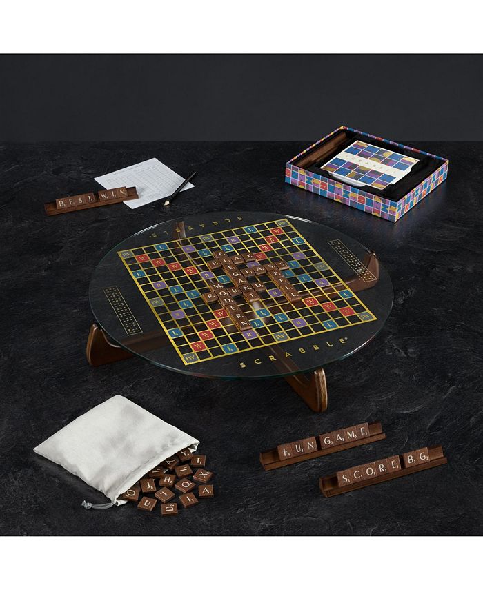 WS Game Company Scrabble Prisma Glass Edition - Macy's