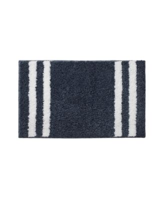 Lucky Brand Harden Striped Heathered Bath Rugs - Macy's