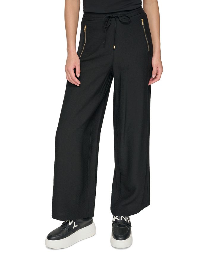 DKNY Women's Pull-On Drawstring Pants - Macy's