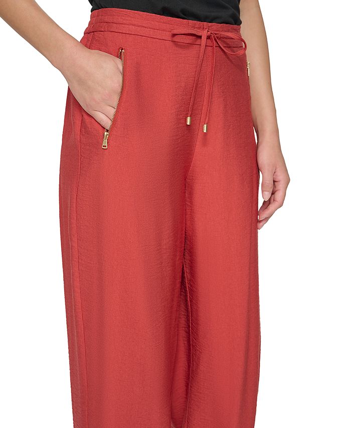 DKNY Women's Pull-On Drawstring Pants & Reviews - Pants & Capris ...
