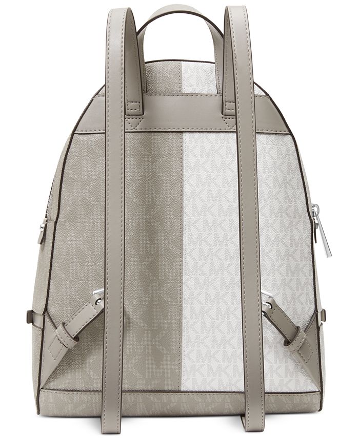 Michael Kors Logo Rhea Zip Medium Backpack - Macy's