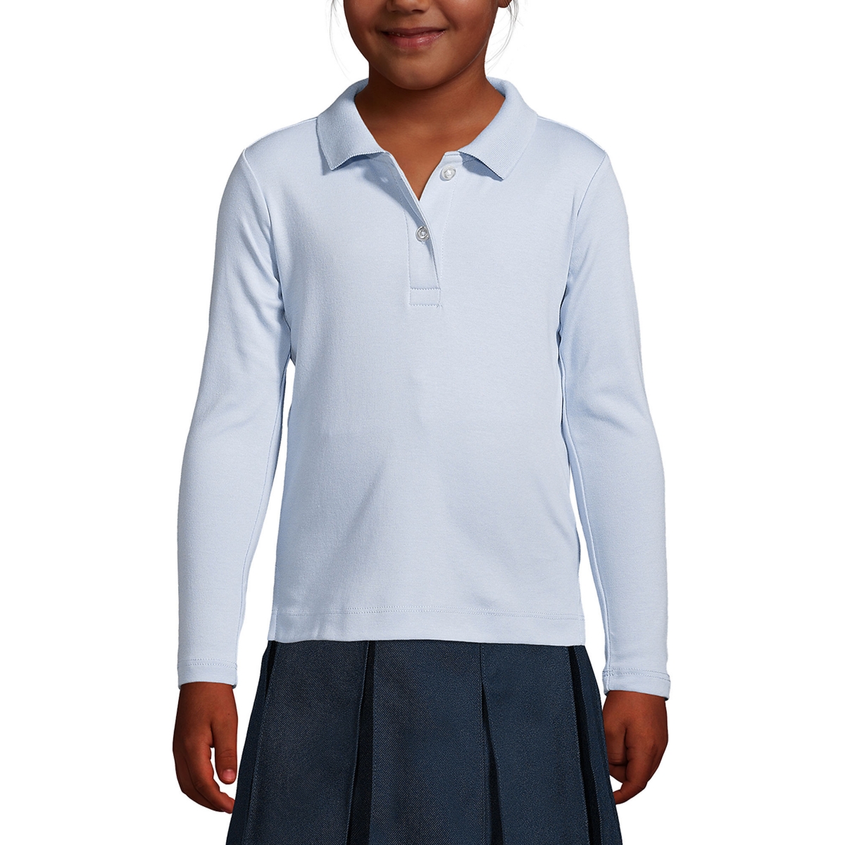 Click here for Lands End Girls School Uniform Long Sleeve Feminin... prices