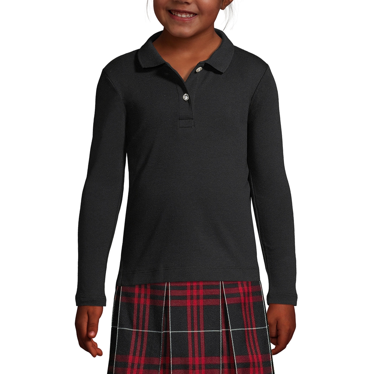 Click here for Lands End Girls School Uniform Long Sleeve Feminin... prices