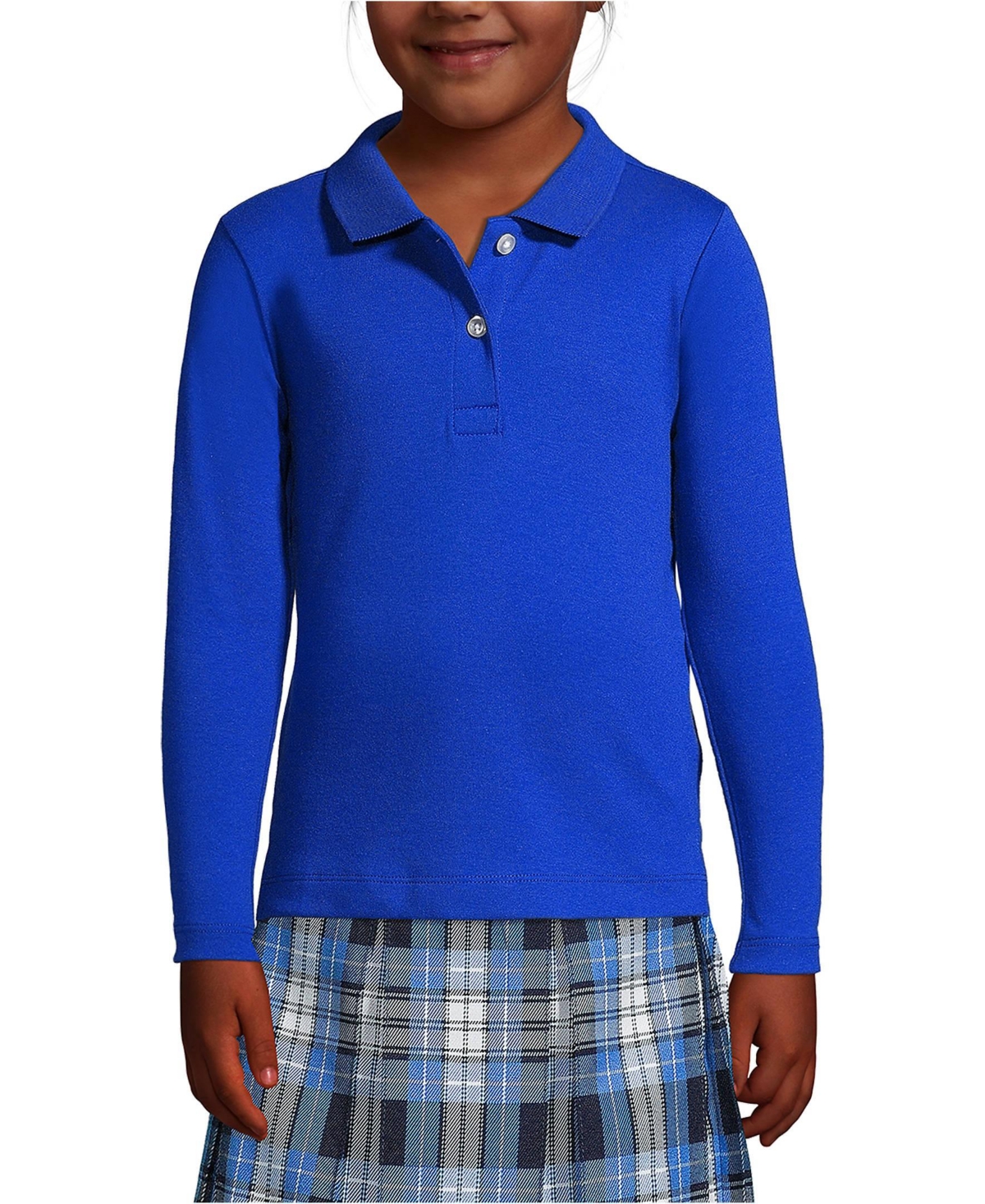 Click here for Lands End Girls School Uniform Long Sleeve Feminin... prices
