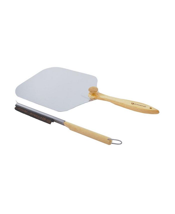 Pizzacraft Pizza On The Grill With Rectangular Stone With Accessories ...