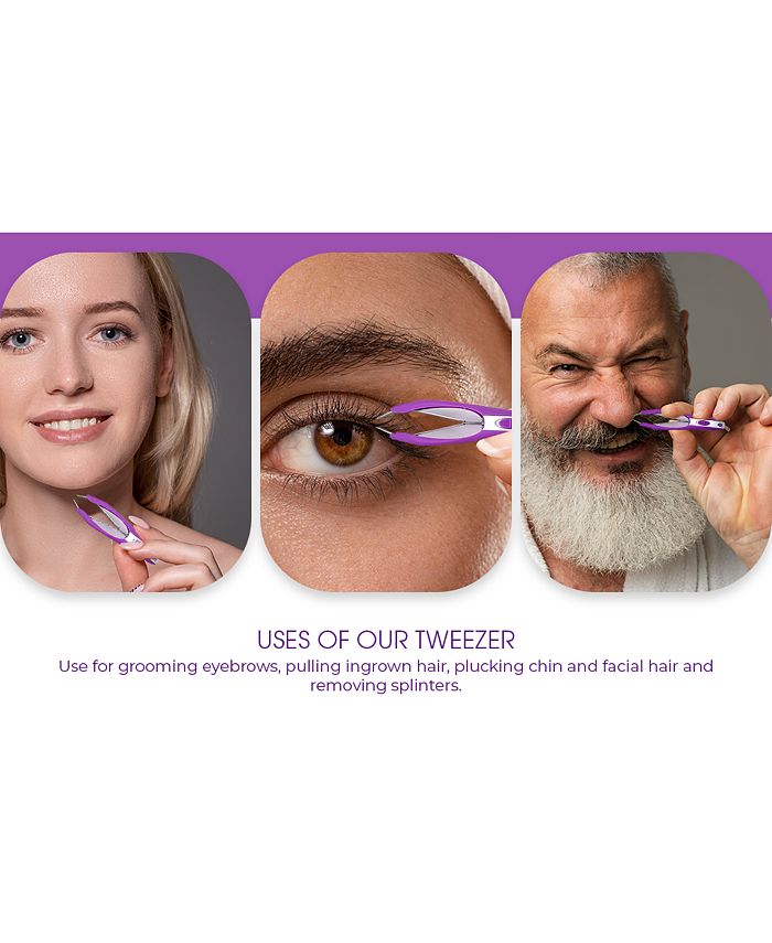 PURSONIC Automatic Retractable Slant Tweezers - Macy's