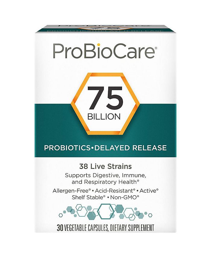 ProBioCare Probiotic - 75 Billion CFUs - Supports Digestive Health (30 ...