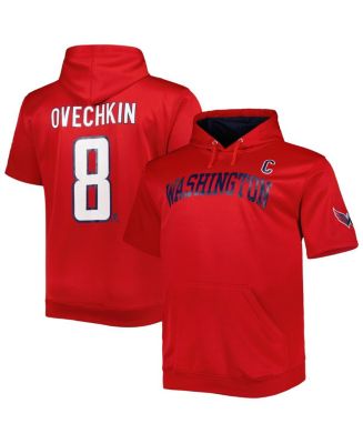 Men's Fanatics Alexander Ovechkin Red Washington Capitals Big and Tall ...