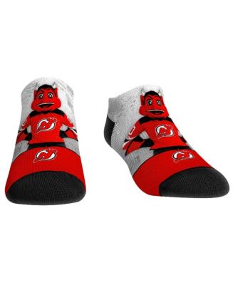 Men's and Women's Rock 'Em Socks New Jersey Devils Mascot Walkout Low ...