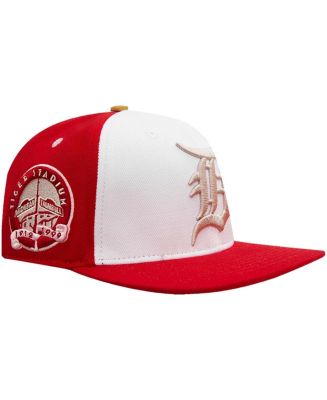 Men's Pro Standard White, Red Detroit Tigers Strawberry Ice Cream Drip ...