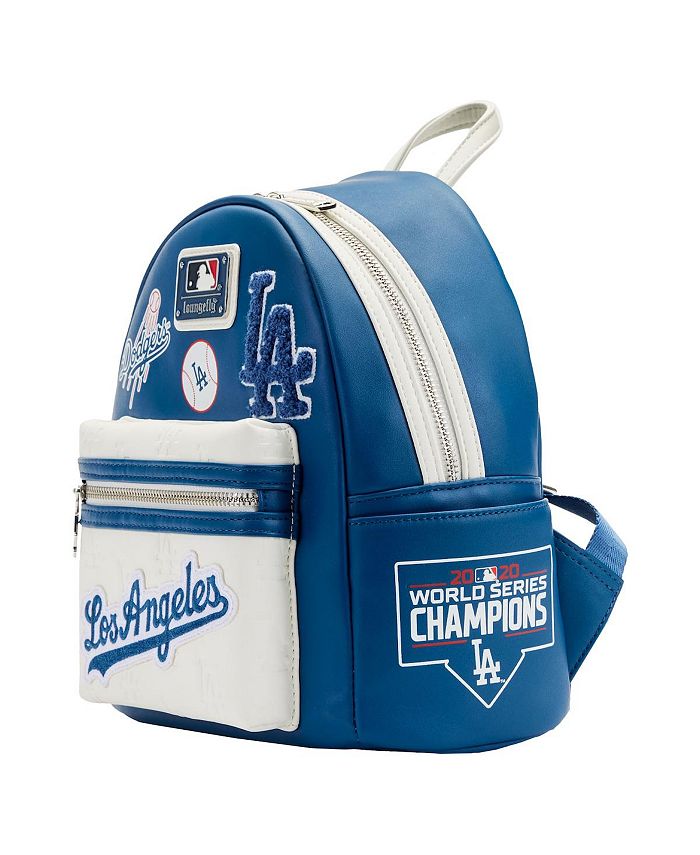 Loungefly Men's and Women's Los Angeles Dodgers Patches Mini Backpack ...