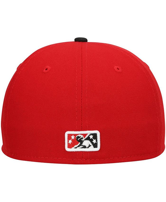 New Era Men's Red Indianapolis Indians Authentic Collection Team Home ...
